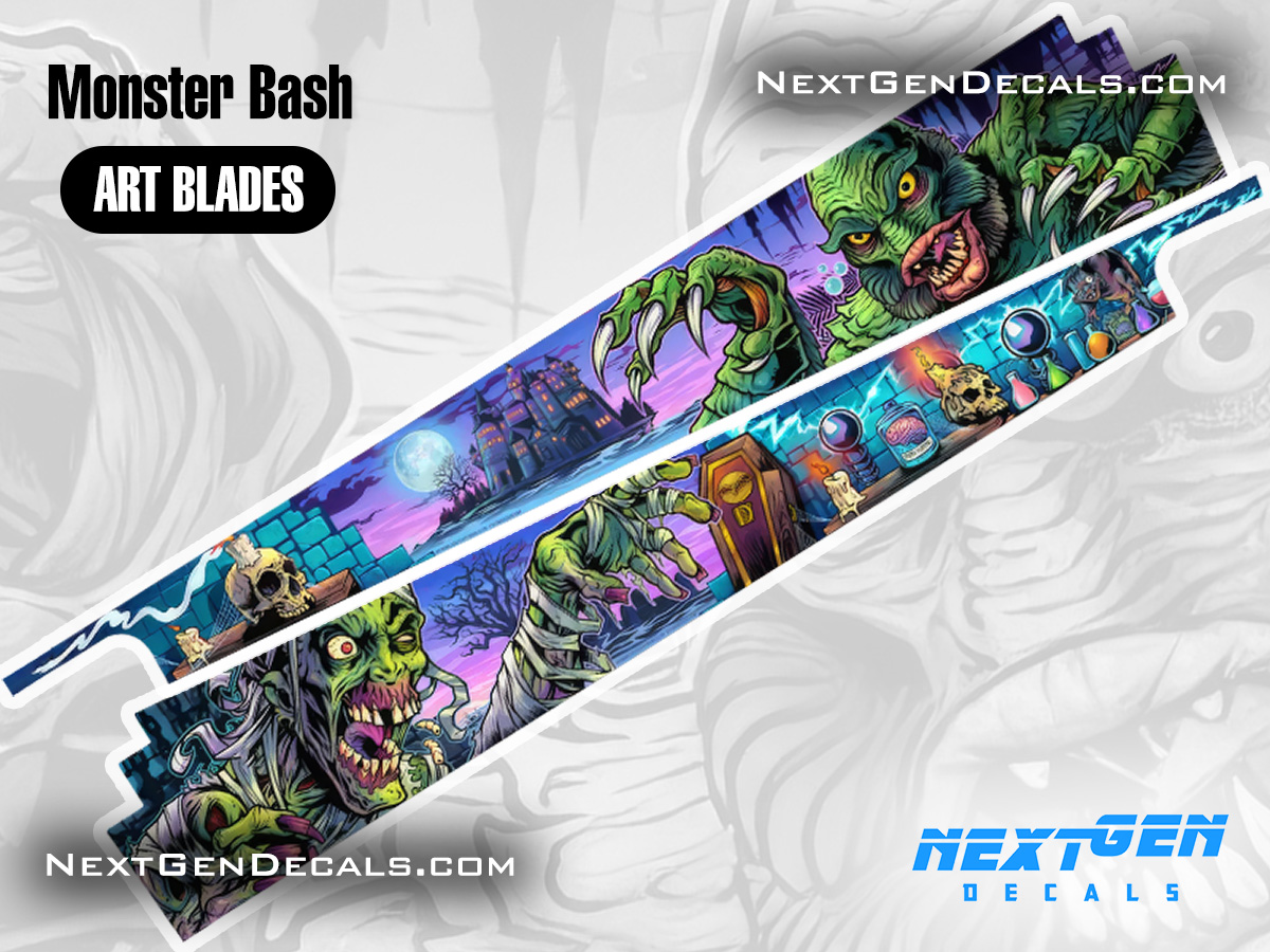 Monster Bash - Side Art Blades | NextGen Decals